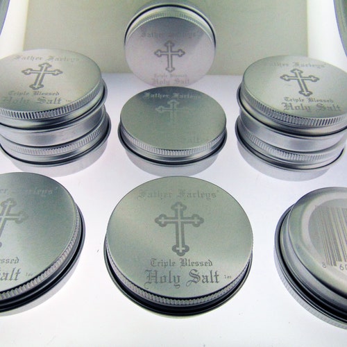 Father Farleys Triple Blessed Holy Salt Free Shipping - Etsy