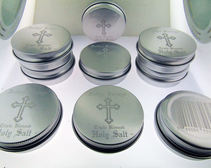 Father Farleys Triple Blessed Holy Salt! Free Shipping! - Etsy