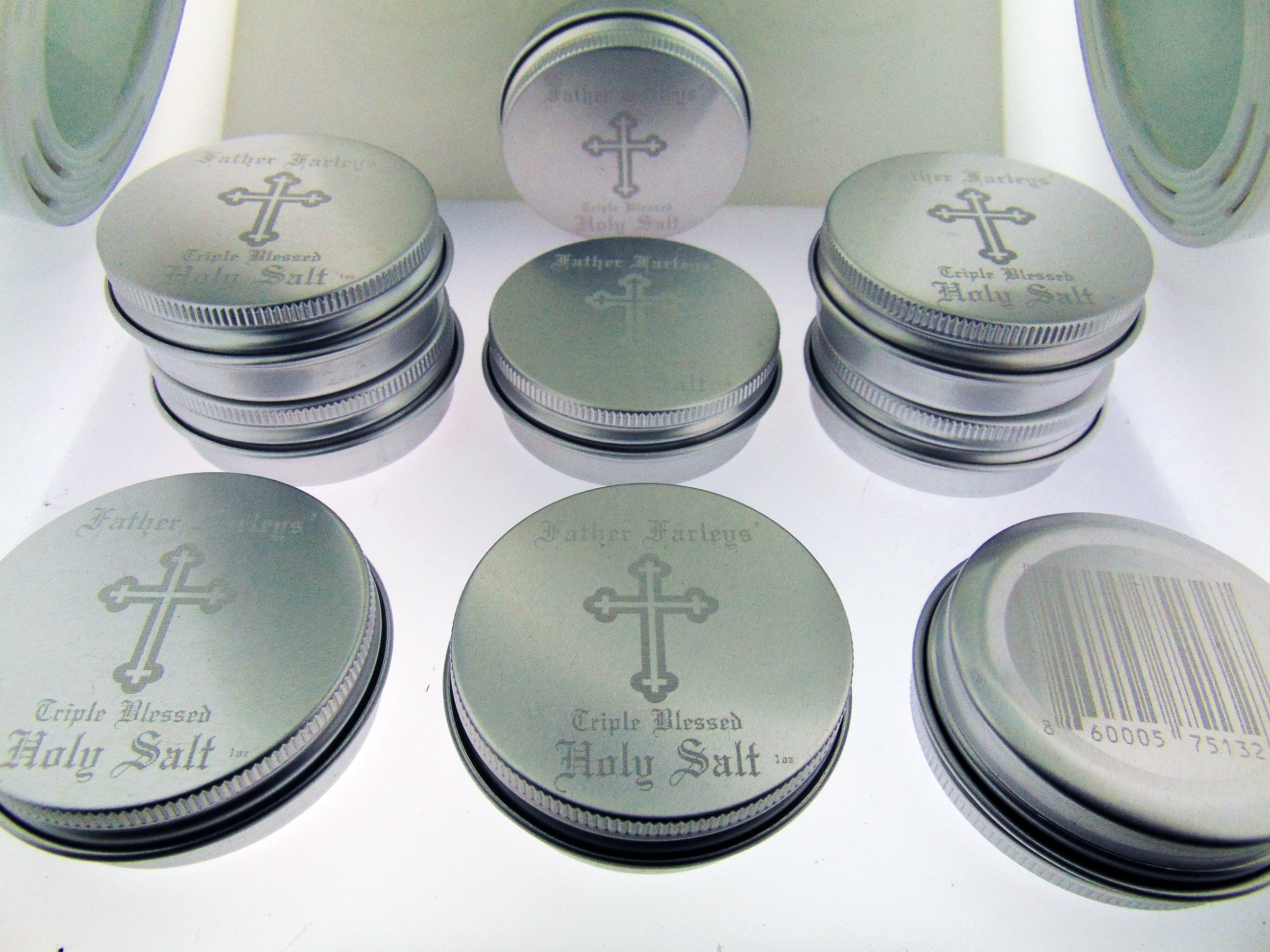 Father Farleys Triple Blessed Holy Salt Free Shipping - Etsy