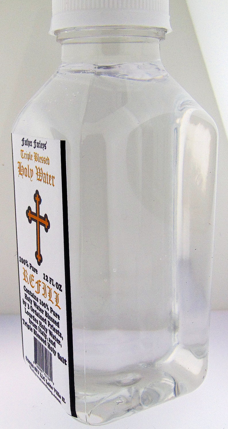 Father Farleys' Triple Blessed Holy Water Refill 12-ounce NEW - Etsy