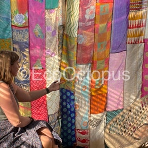 Handmade Curtains, Recycled Vintage Curtains, Boho Style, Ethical ...