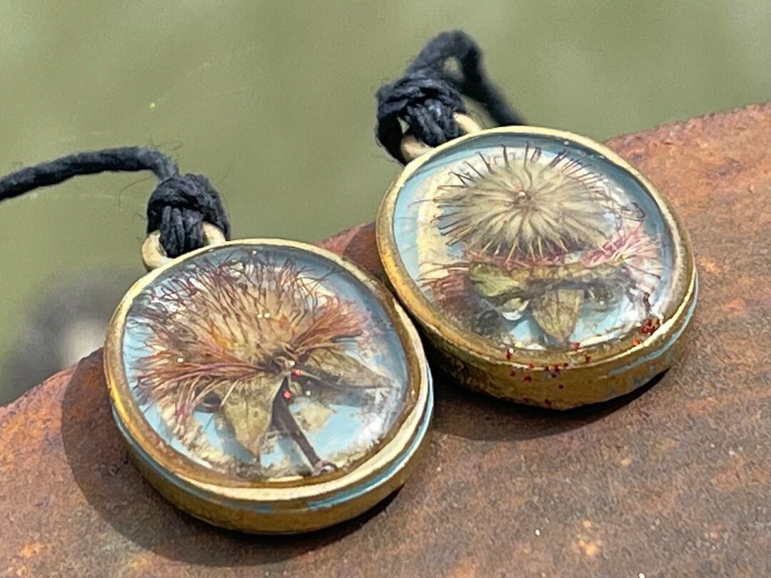 Geum 'prinses Juliana' Flower Necklace, Handmade Necklace. Romantic ...