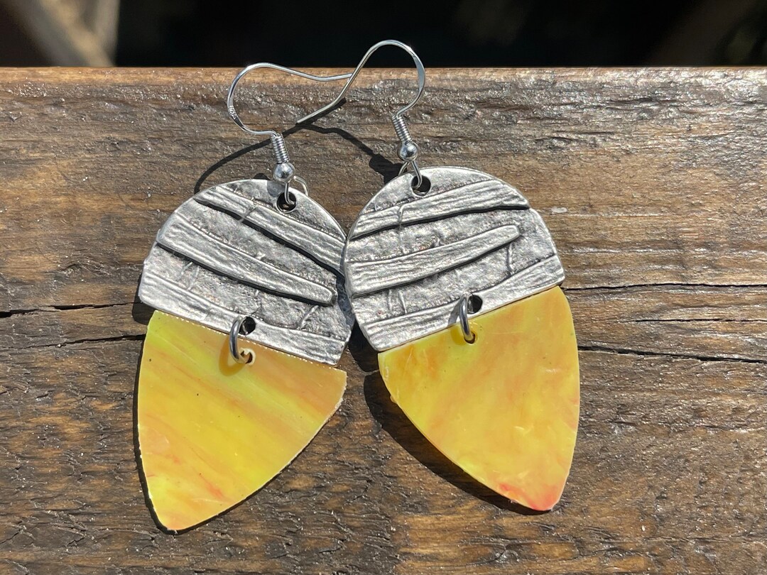 Trash Earrings! Recycled Plastics Made Into Funky Earrings. Eco ...