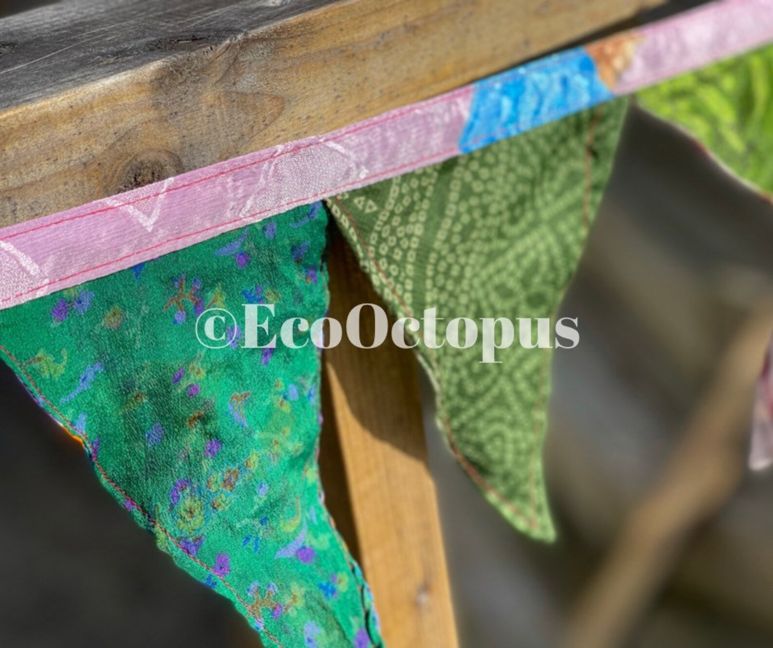 Recycled Bunting Handmade Bunting Eco Friendly Bunting - Etsy UK