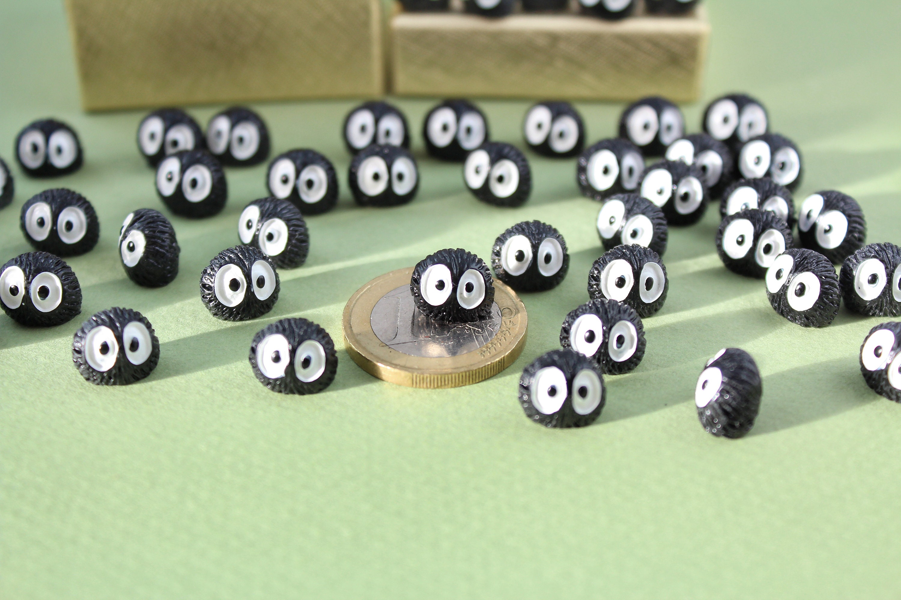 Spirited Away Soot Sprites Dust Spirits Mini Desk Studio - Etsy Canada