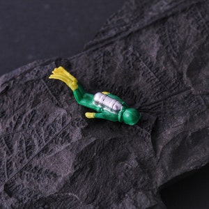 Scuba Diver Miniature Diving Ocean Scenery Sea Human Model Underwater ...