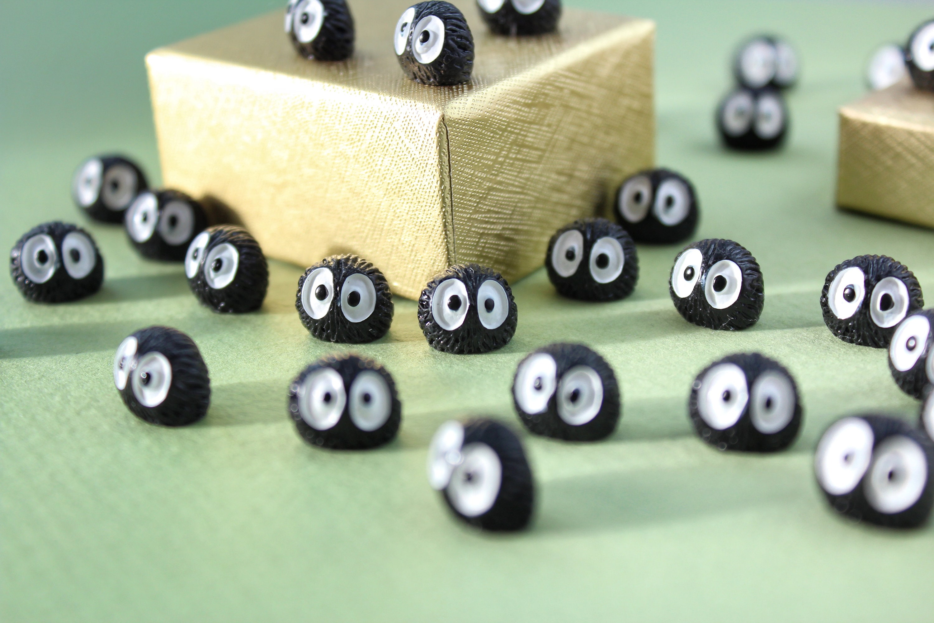 Spirited Away Soot Sprites Dust Spirits Mini Desk Studio - Etsy Canada