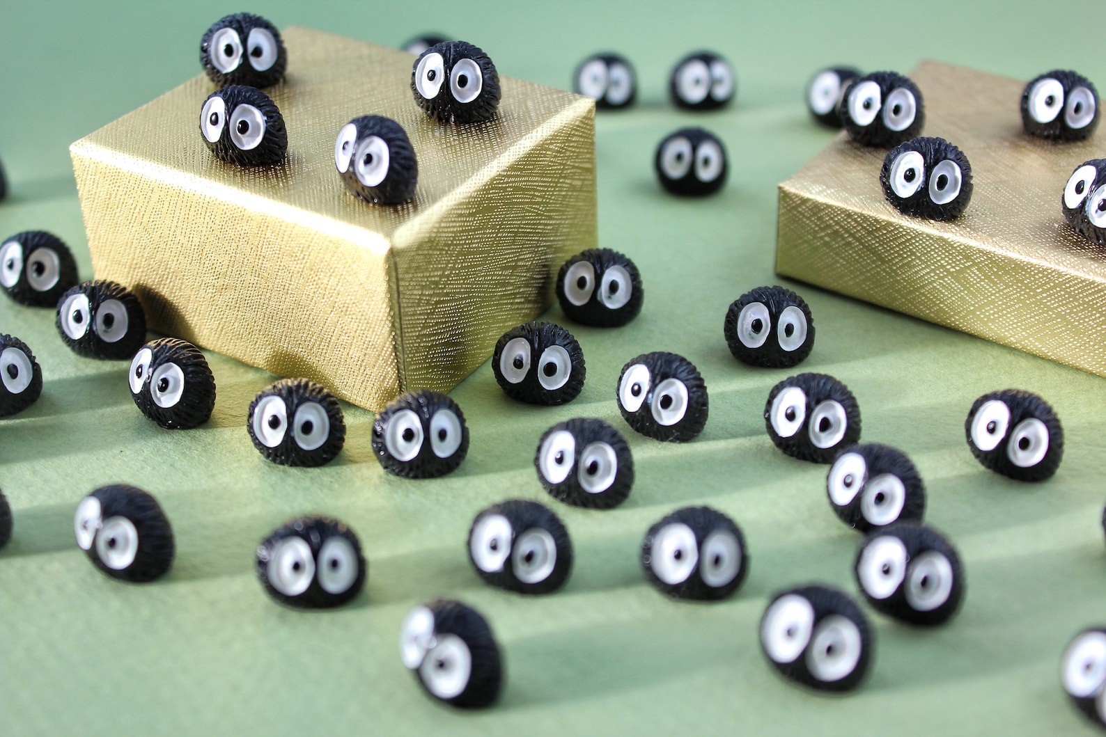 Spirited Away Soot Sprites Dust Spirits Mini Desk Studio - Etsy Canada