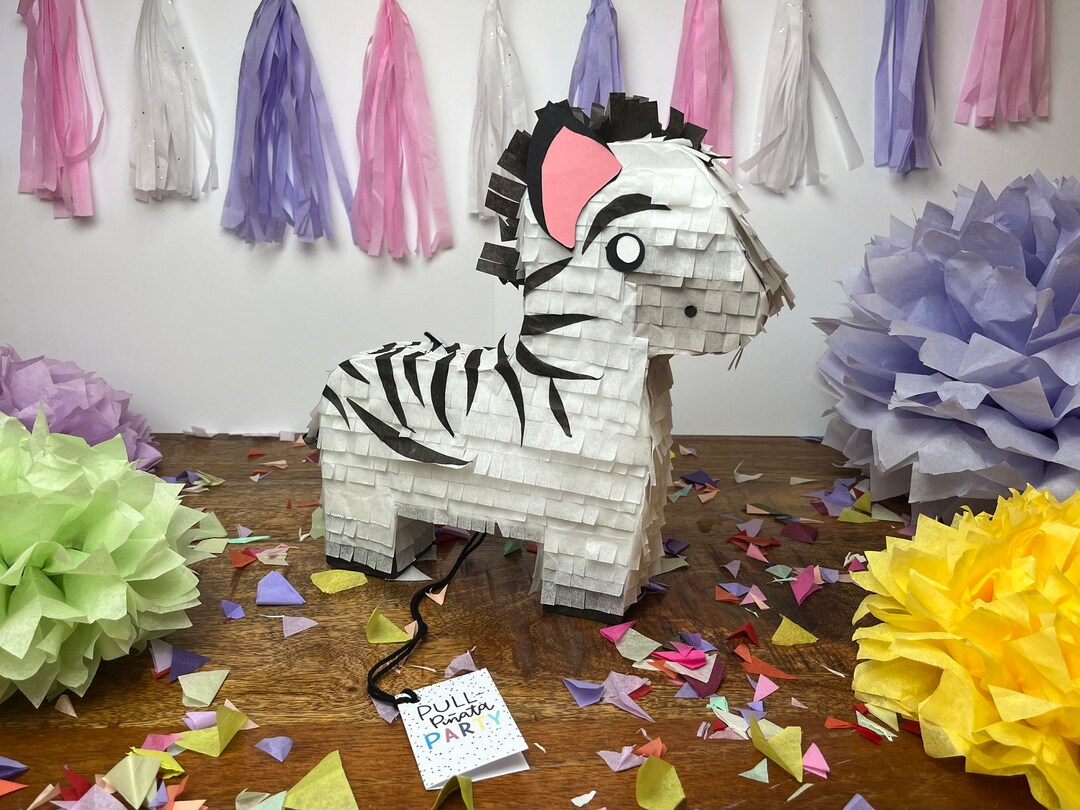 Zebra Pinata - Etsy