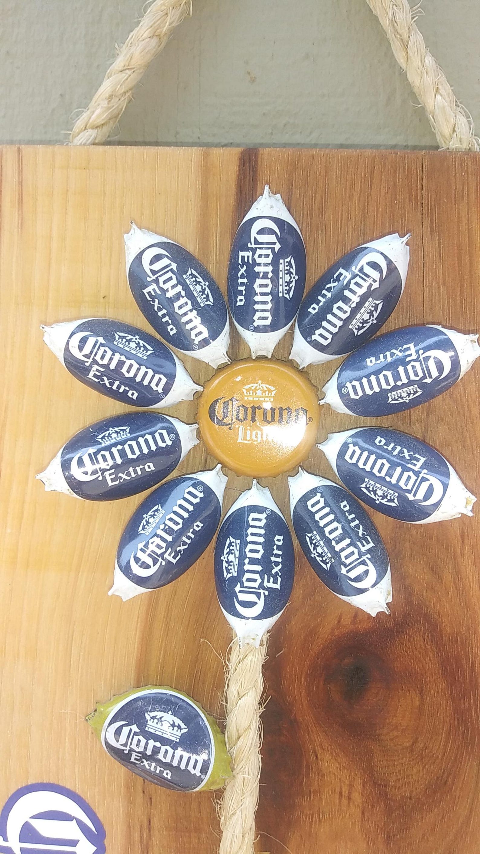 Corona Beer Cap Flower - Etsy