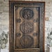 Hand Carved Buffalo Entrance Front Door: Custom Interior/exterior ...