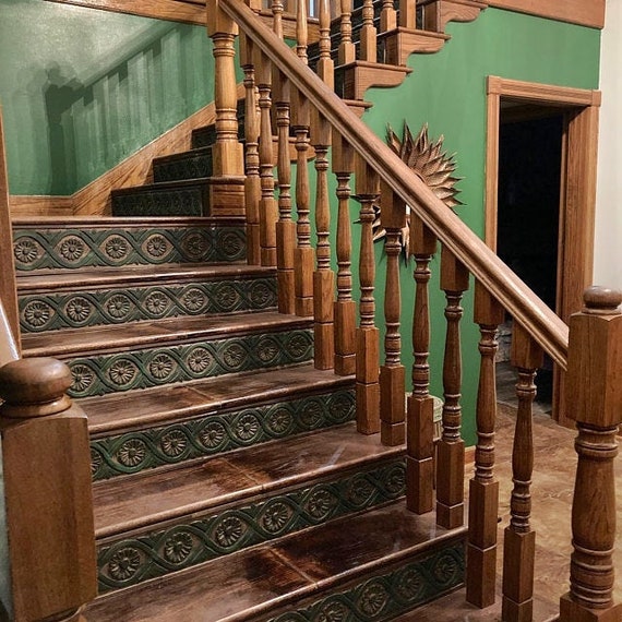 Wonderful Wood Stair Risers