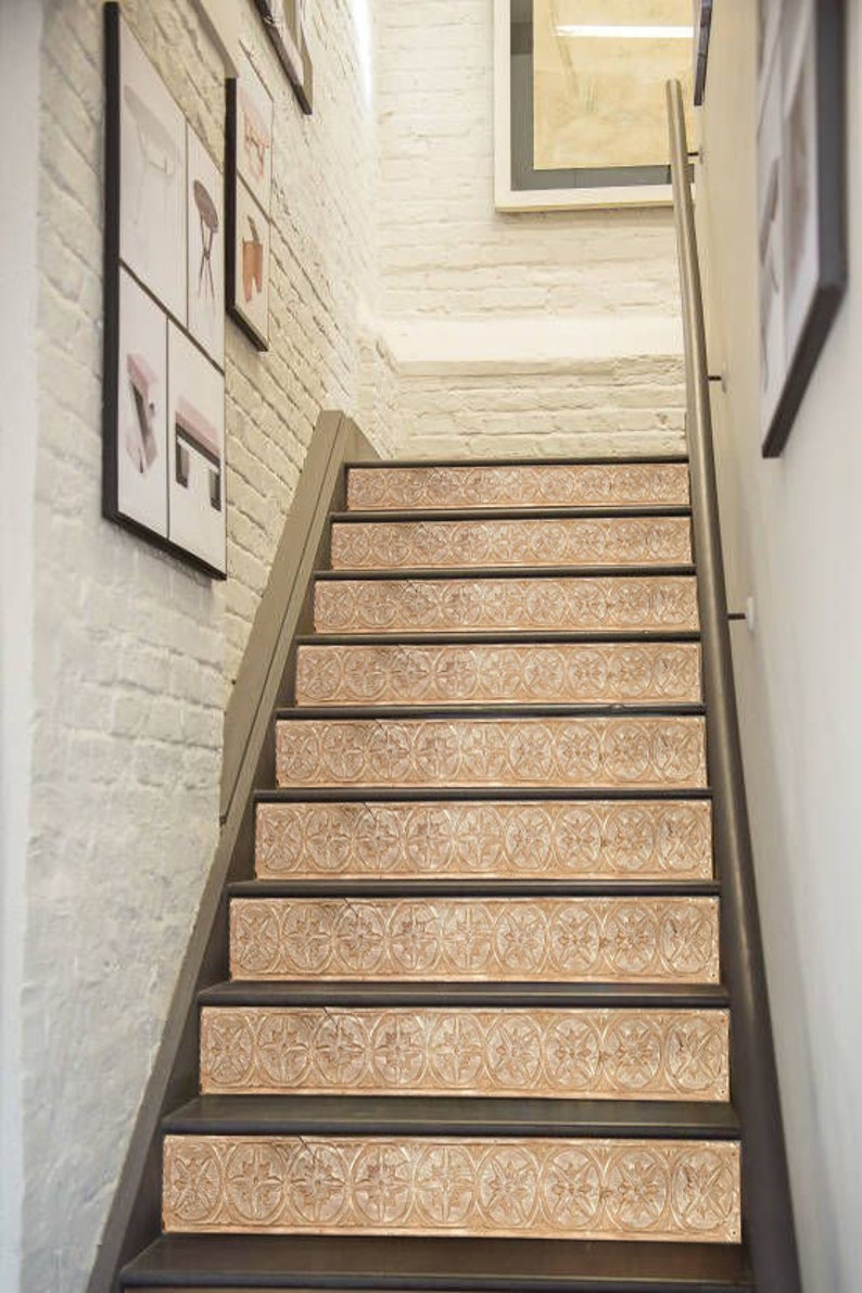 Hand-carved Wood Stairs Risers Decor Custom Size Wooden - Etsy Australia