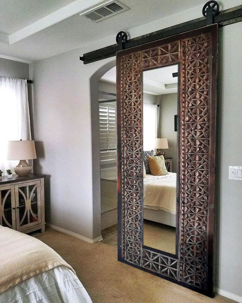 Hand-carved Wood Mirror Frame and Door: Rustic Interior/exterior Use - Etsy