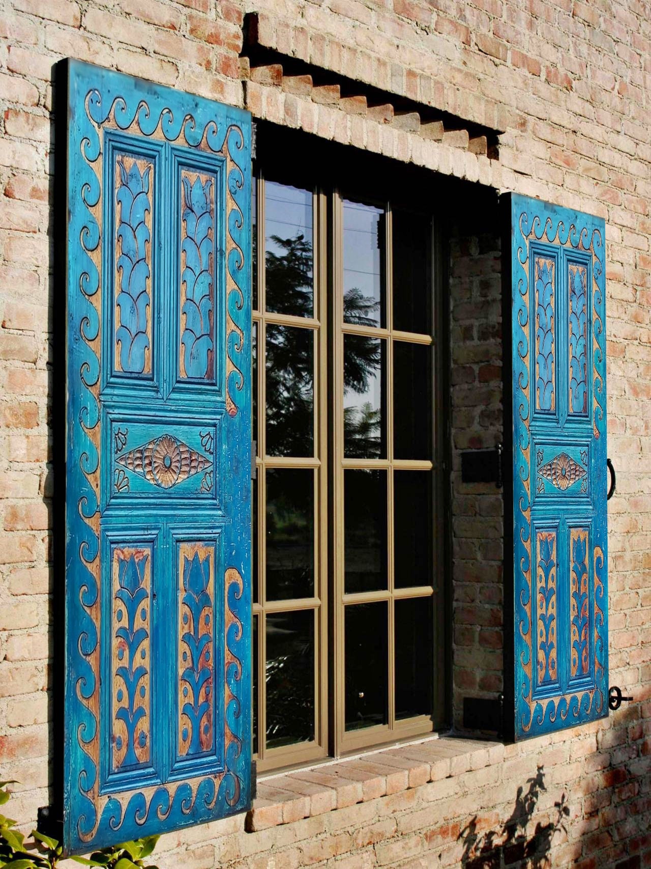 Hand-carved Rustic Wood Shutters Indoor or Outdoor Exterior | Etsy Canada