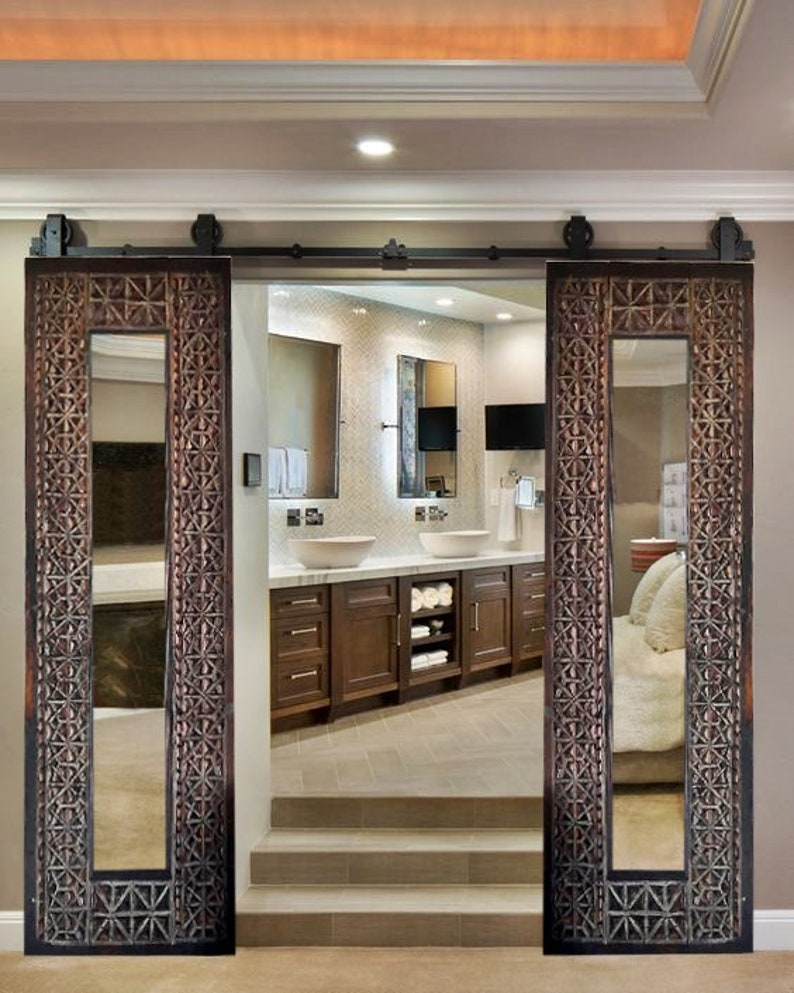 Hand-carved Wood Mirror Frame and Door: Rustic Interior/exterior Use - Etsy