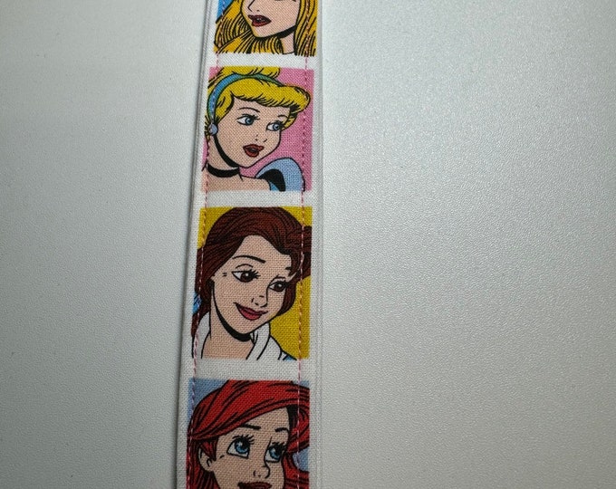 Disney Princess Key Fob/wristlet - Etsy