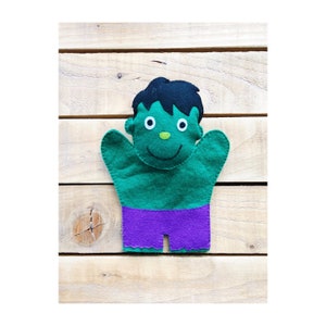 Super Hero Hand Puppets, Handmade Felt Puppet, Handmade Toys. - Etsy