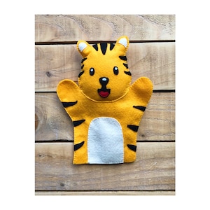 Jungle Animals Hand Puppets, Handmade Felt Puppet, Handmade Toys. - Etsy