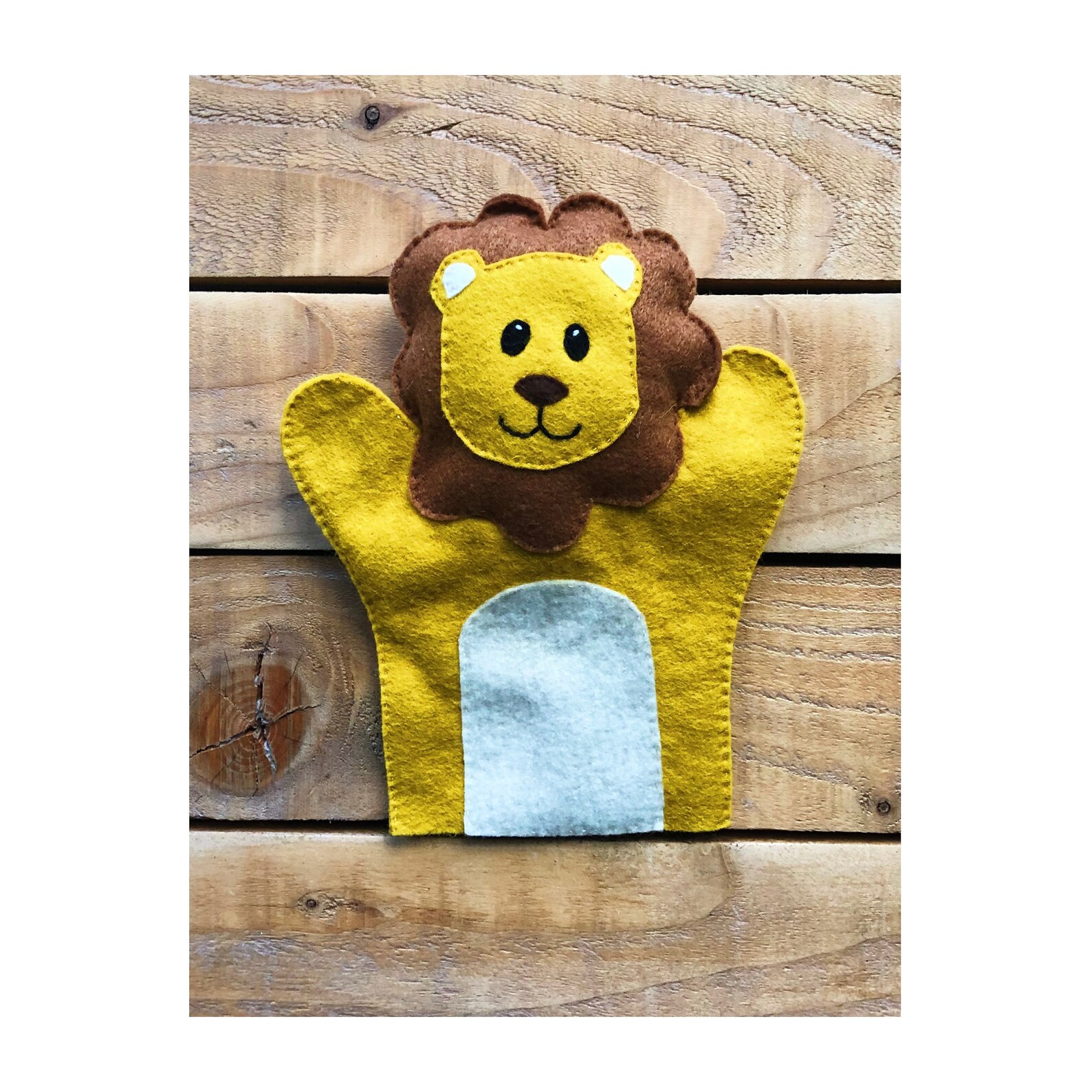 Jungle Animals Hand Puppets Handmade Felt Puppet Handmade - Etsy