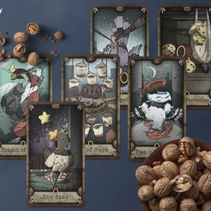 Little Pigeon Tarot : Indigo Edition - Etsy