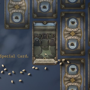 Little Pigeon Tarot : Indigo Edition - Etsy