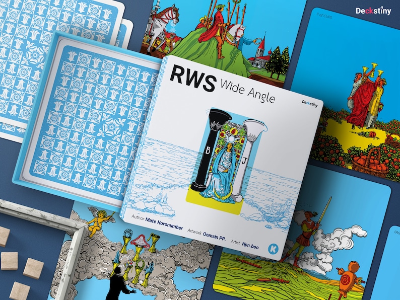 RWS Wide Angle Tarot : Kickstarter Edition From Deckstiny - Etsy