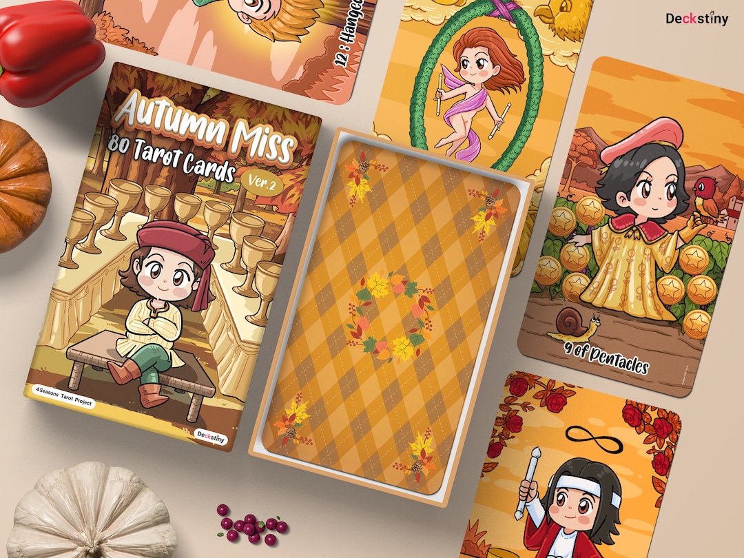 78pcs Autumn Miss Tarot Version 2 (4 Seasons Set) - Etsy