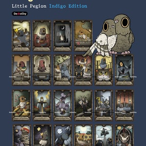 Little Pigeon Tarot : Indigo Edition - Etsy