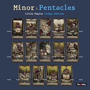 Little Pigeon Tarot : Indigo Edition - Etsy