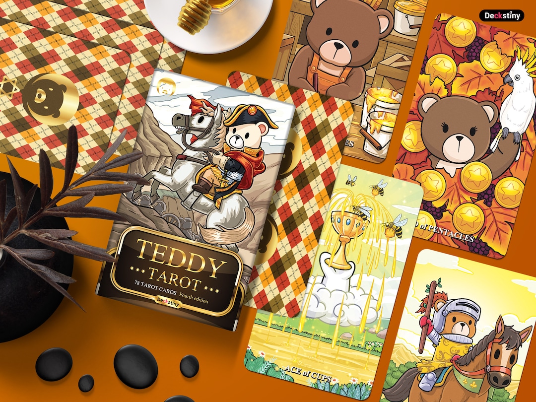78pcs Teddy Tarot Ver.4 From Deckstiny - Etsy