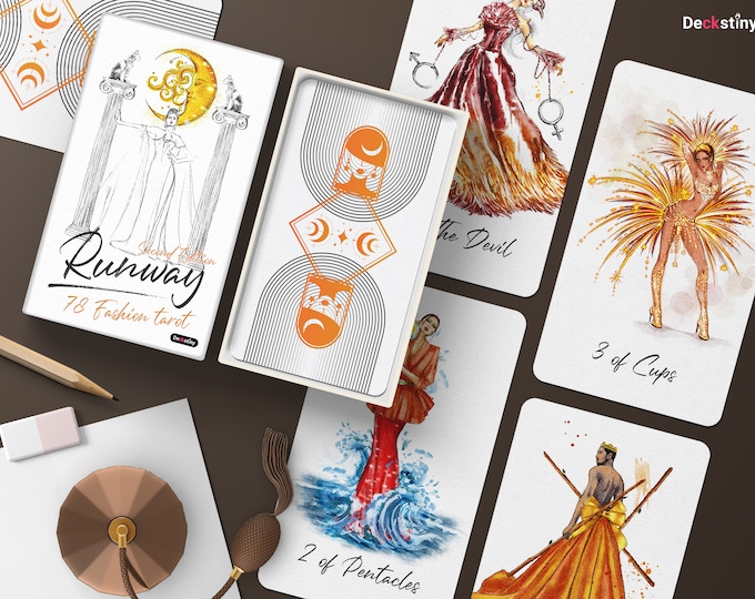 Linescape Tarot, Narrow Line and Wide Landscape : by Deckstiny - Etsy