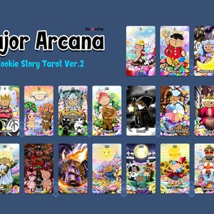 78pcs Cookie Story Tarot Ver.2 From Deckstiny - Etsy