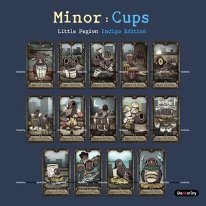 Little Pigeon Tarot : Indigo Edition - Etsy