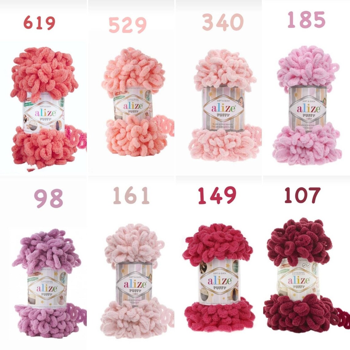 Customized, Personalized, Baby Blanket, Loop Yarn, Handmade, Crochet ...