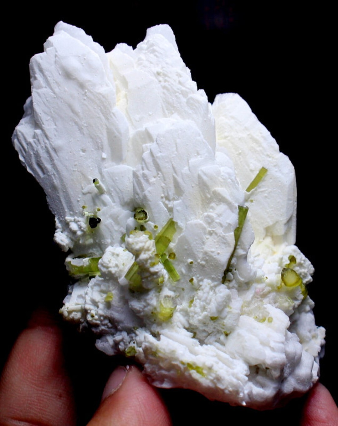 131 Grams Beautiful Rare Hambergite With Tourmaline Specimen From ...