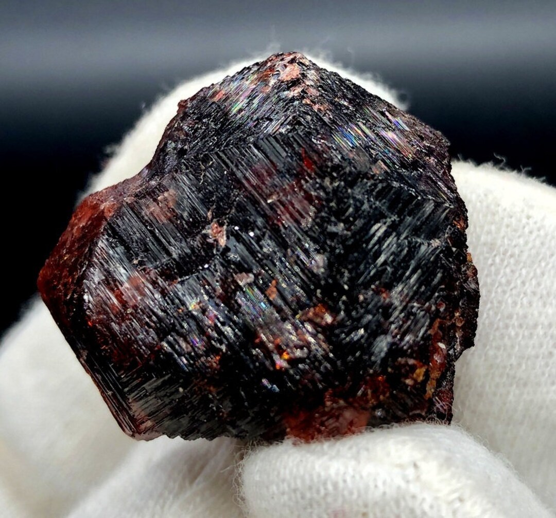 25 Grams Beautiful Stepped Almandine Garnet Crystal Specimen From ...