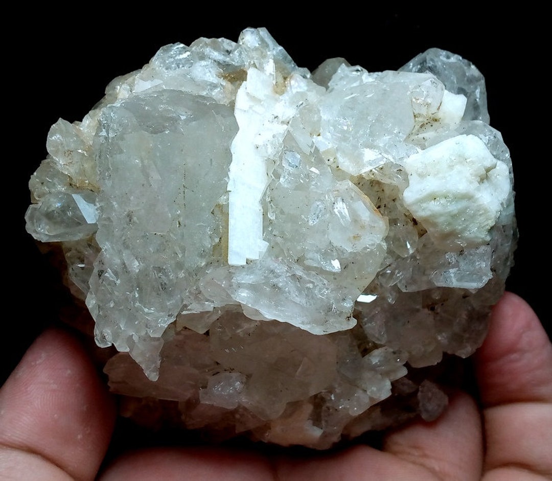 311 Grams Beautiful Rarest Hambergite With Quartz Specimen From Skardu ...