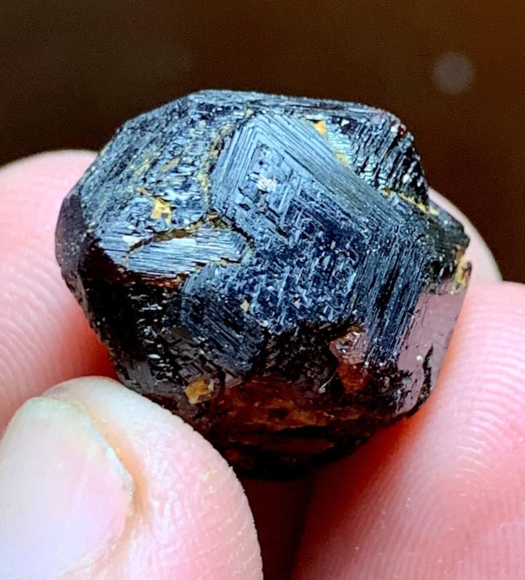 10 Grams Lovely Stepped Almandine Garnet Crystal Specimen From Skardu ...