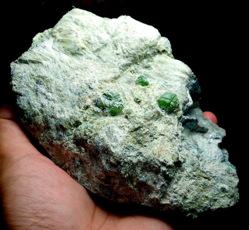 901 Grams Top Quality Rare Demantoid Garnet Specimen from | Etsy