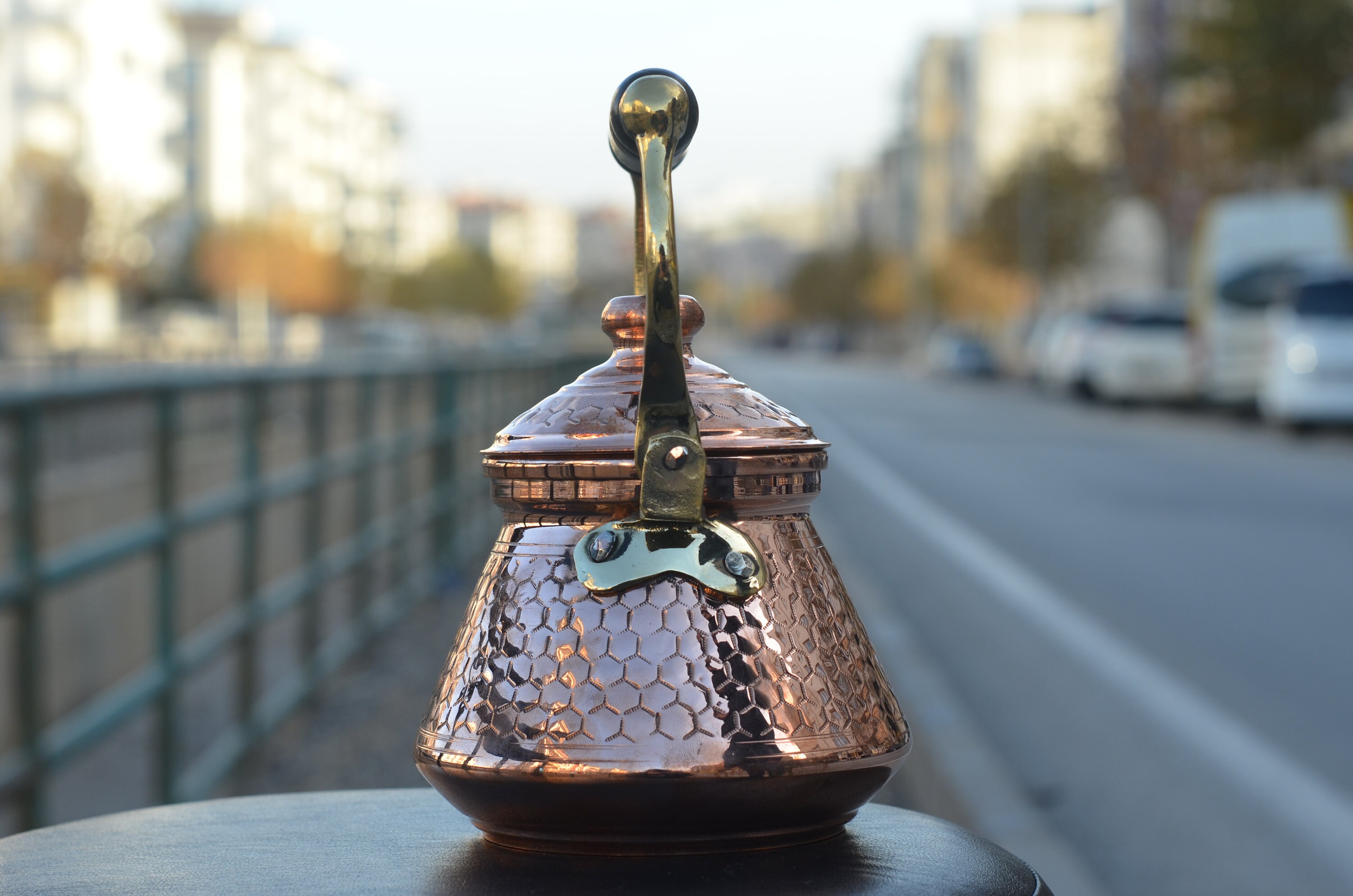 Copper Camping Teapot Handmade Antique Copper Usable Tea | Etsy
