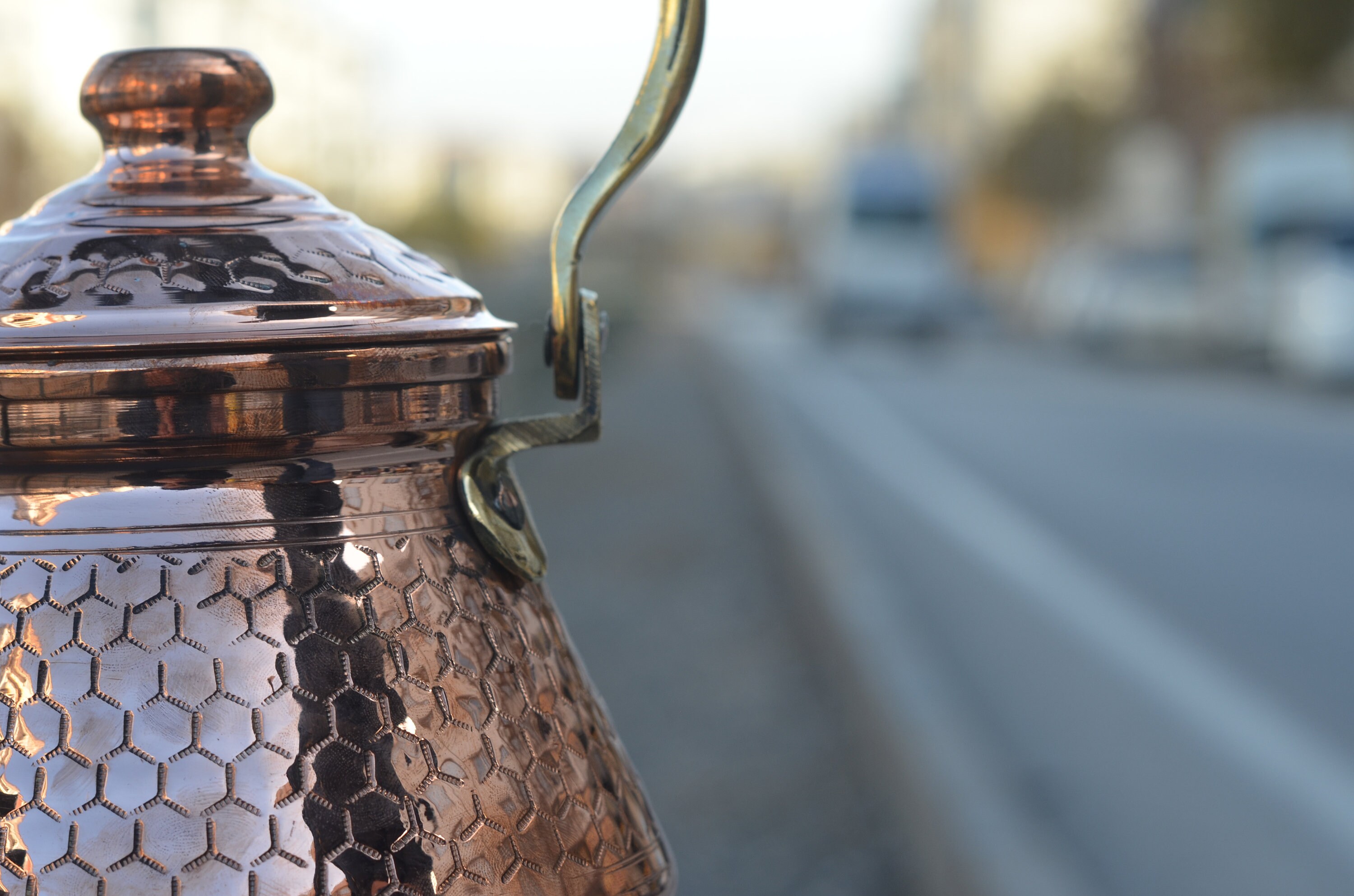 Copper Camping Teapot Handmade Antique Copper Usable Tea | Etsy