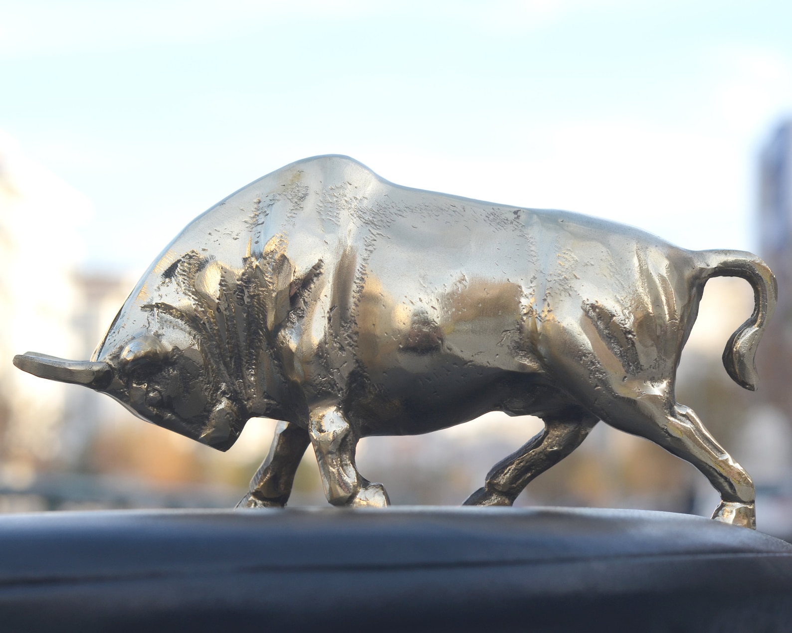 Copper Bull Statue Handmade Brass Detection Trinket Gold - Etsy
