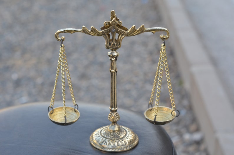 Scales of Justice, Lawyer Gift, Law Office Decor, Attorney Print ...