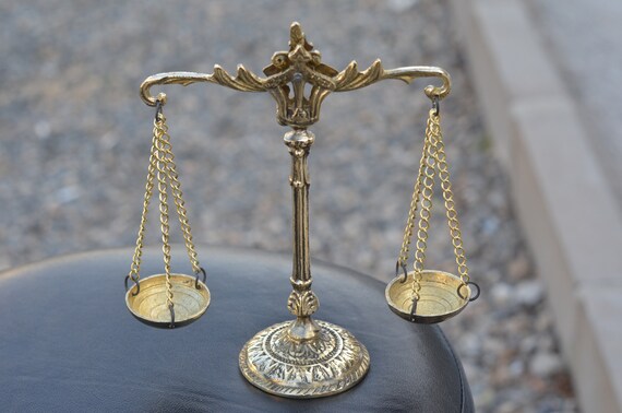 Scales of Justice Lawyer Gift Law Office Decor Attorney - Etsy