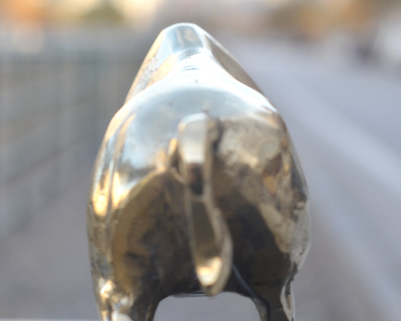 Copper Bull Statue Handmade Brass Detection Trinket Gold - Etsy