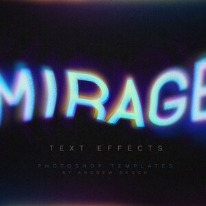Gradient Blurred Text Effect - Etsy