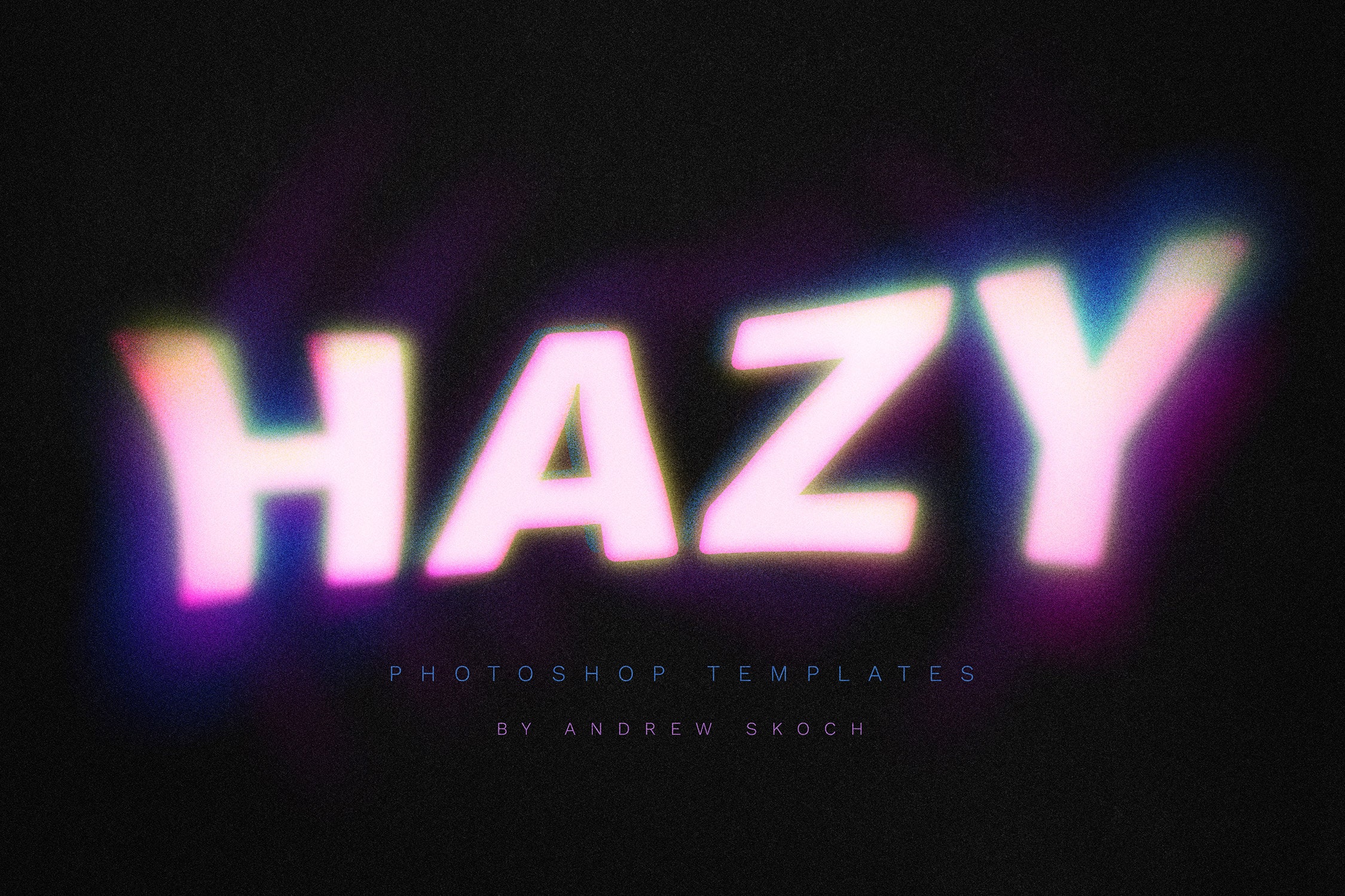 Gradient Blurred Text Effect - Etsy