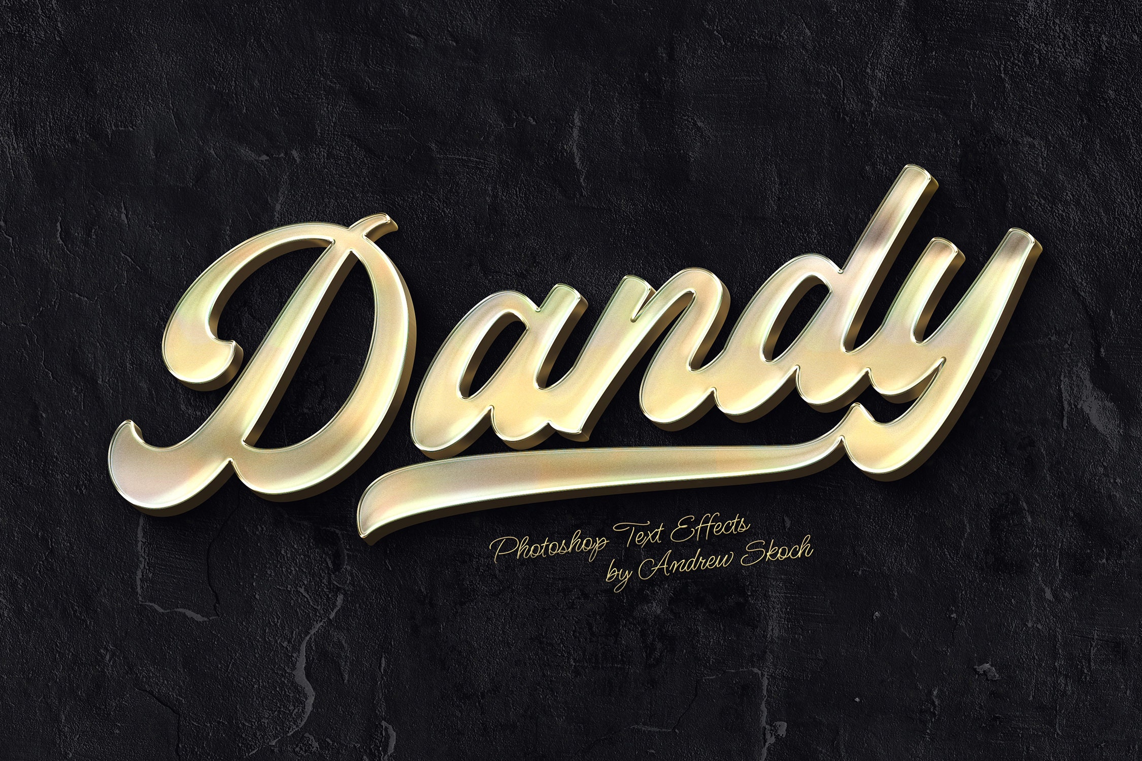 Gold Text Effects - Etsy