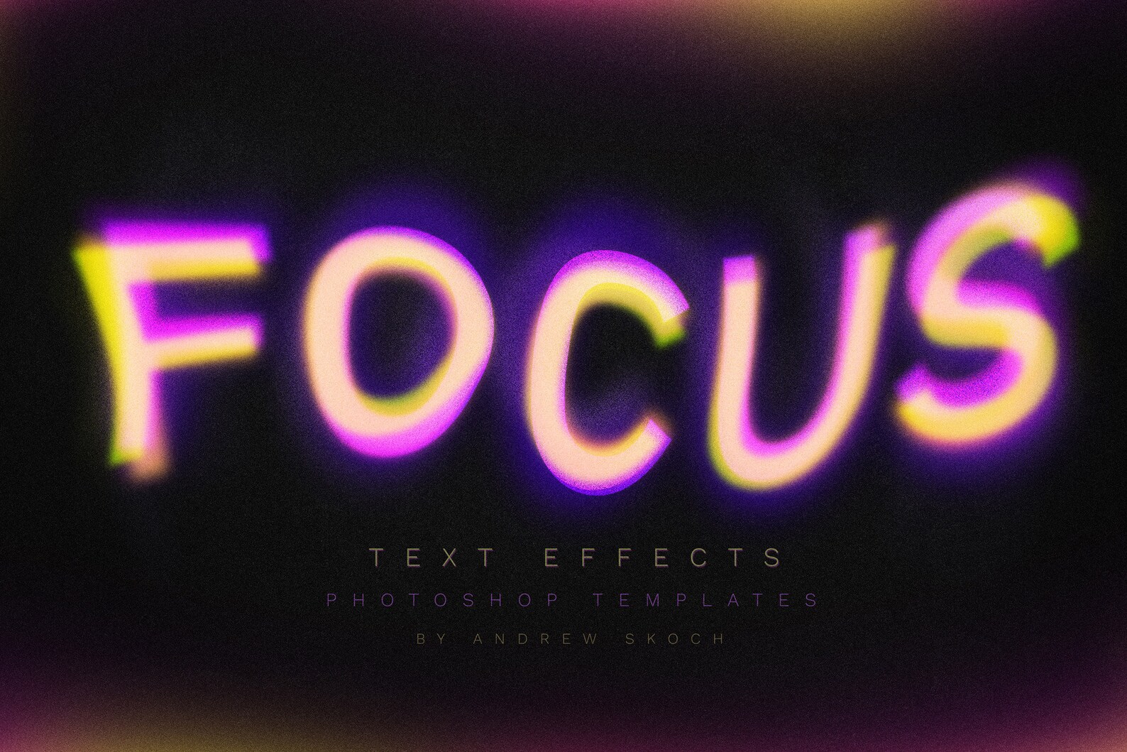 Gradient Blurred Text Effect - Etsy